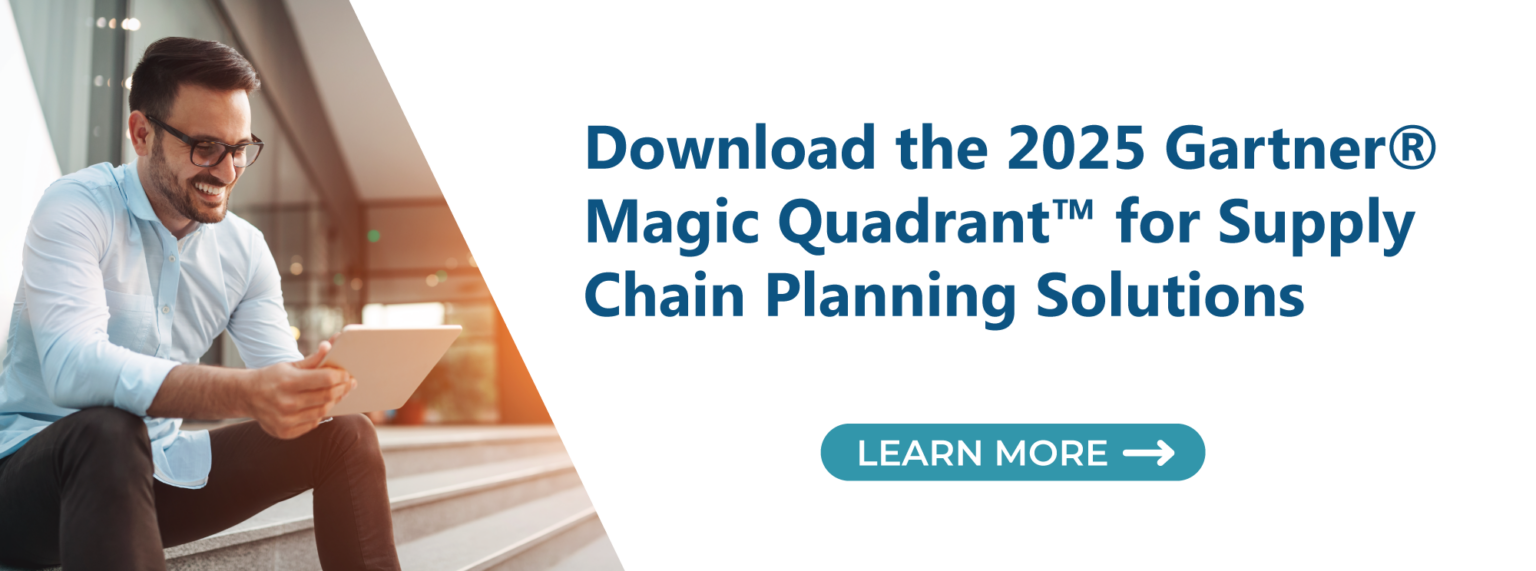 2025 Gartner Magic Quadrant Supply Chain Planning Solutions